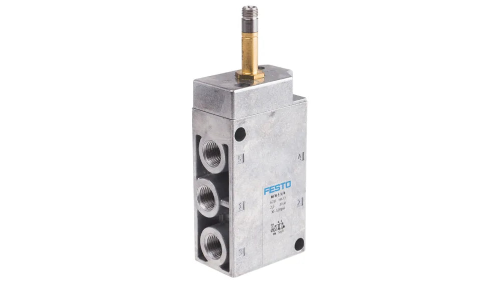 Electroválvula neumática monoestable de 5/2 vías – Eltecpty